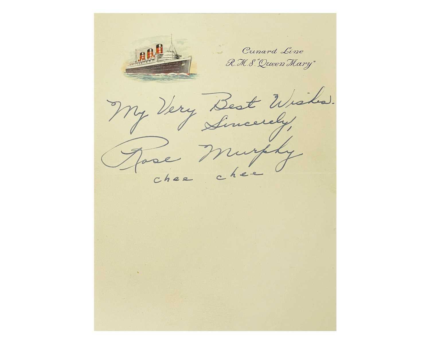Lot 67 - (Signed) Rose Murphy. Flat signed and