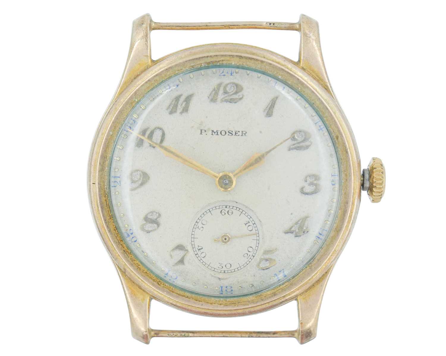 Lot 1047 - P MOSER - A 1930's 9k gentleman's manual