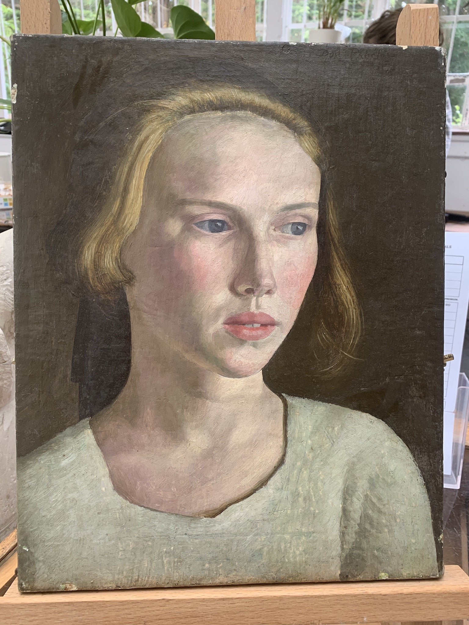 Lot 161 - Dod PROCTER (1891-1972) 'Lydia' oil on