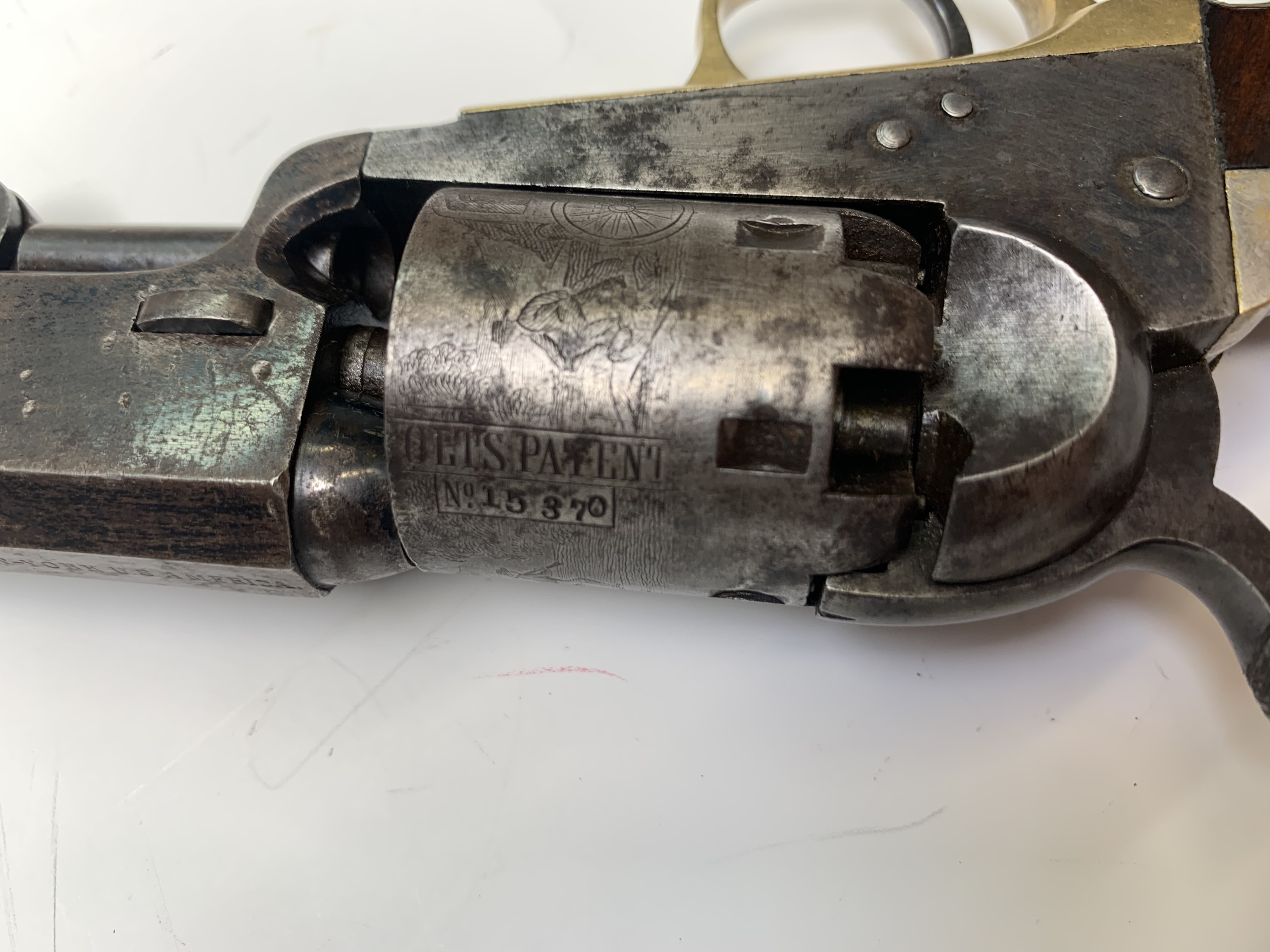 Lot 349 - A Colt percussion five-shot revolver, serial