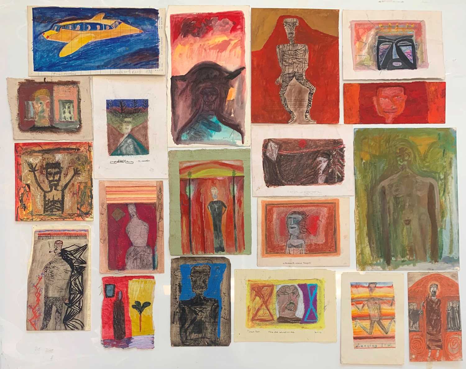 Lot 185 - Michael REES b. 1962 18 loose works Mixed