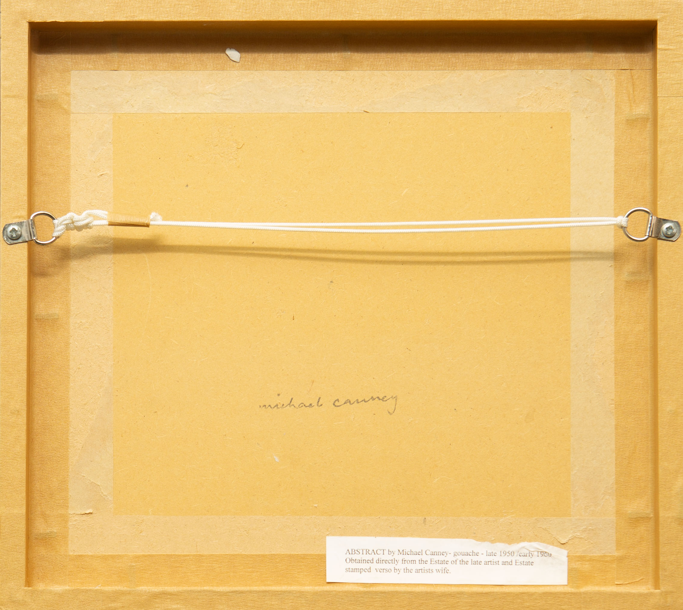 Lot 20 - Michael CANNEY (1923-1999)