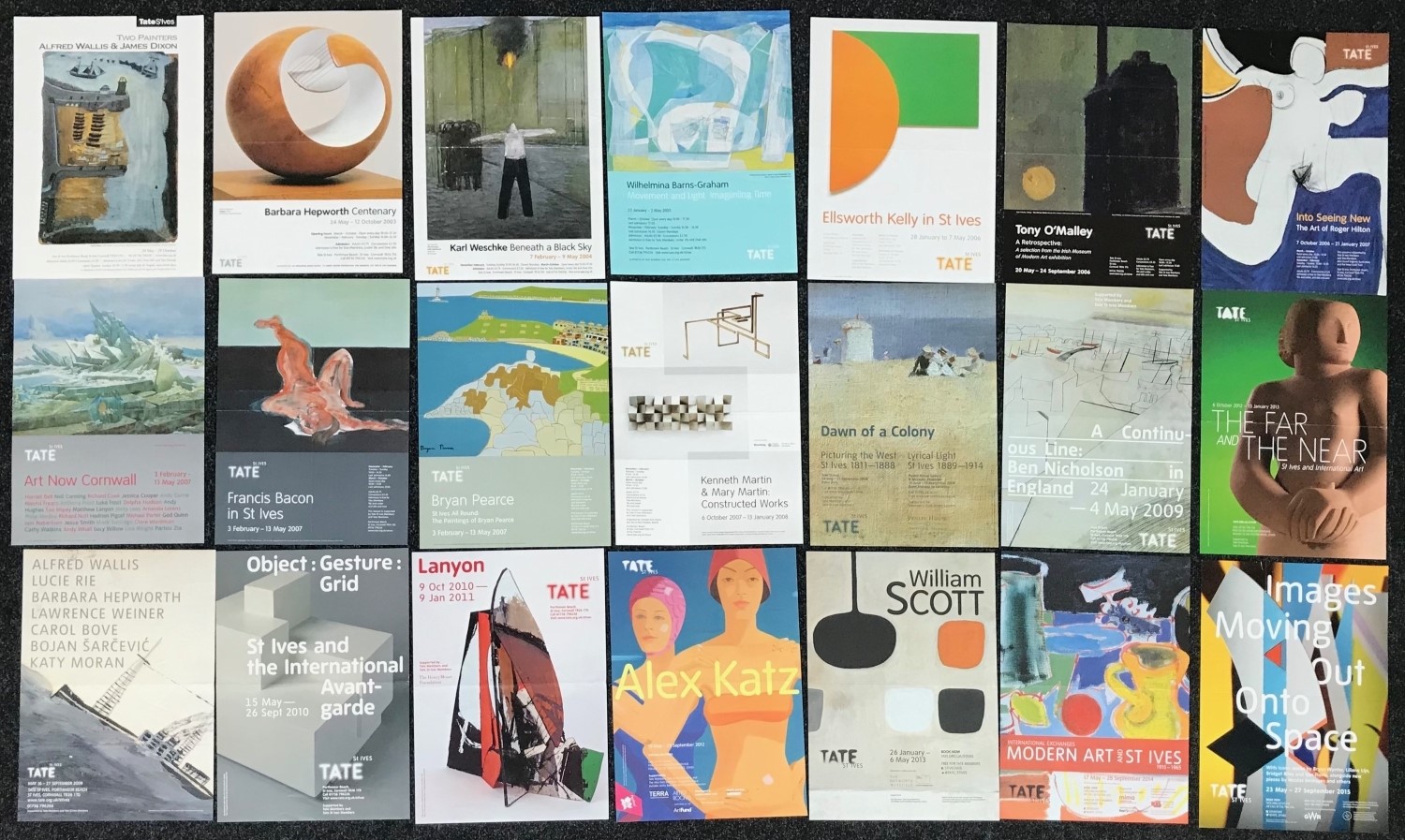 Lot 97 - A Collection of Tate St Ives Exhibition