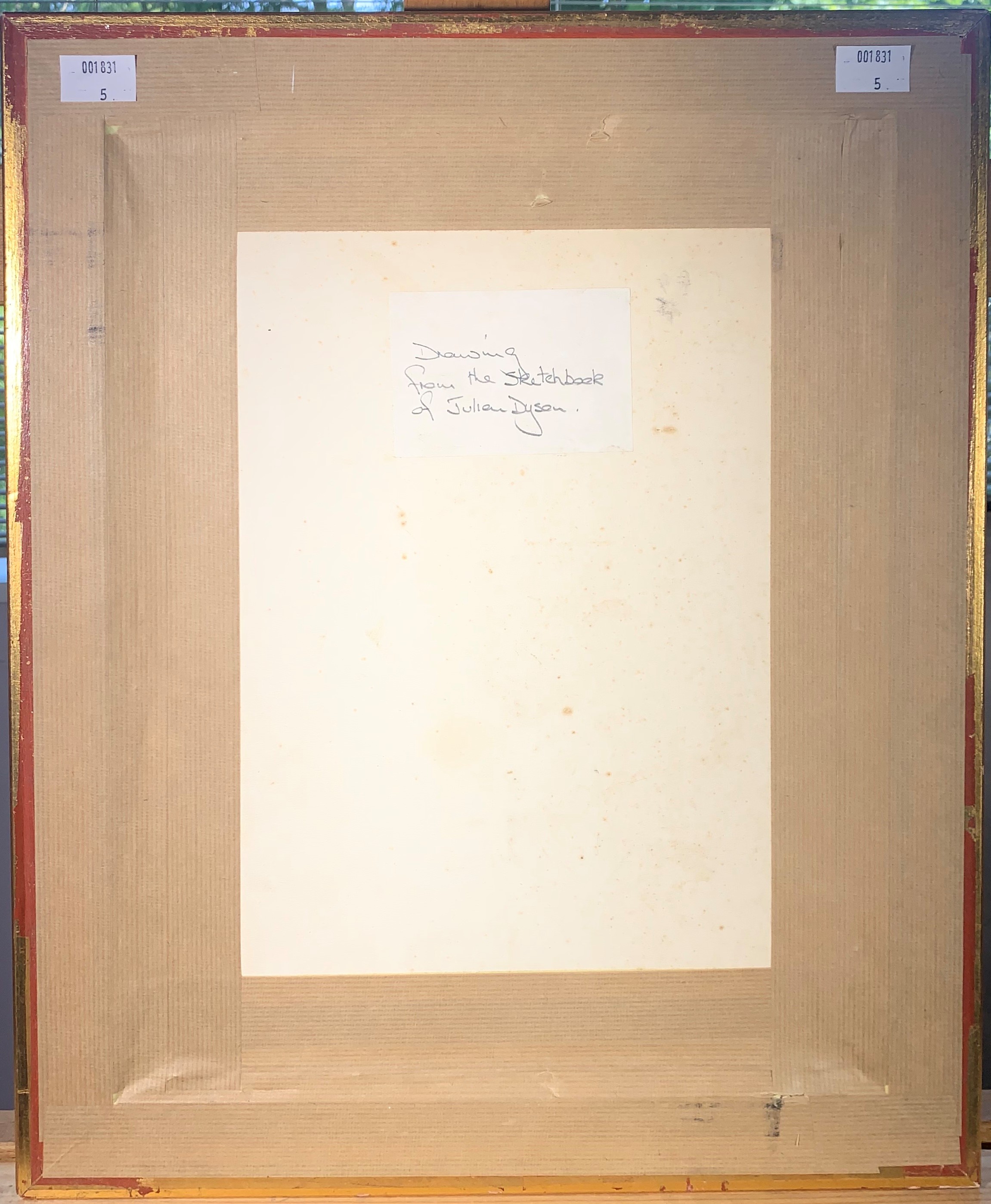 Lot 352 - Julian DYSON (1936-2003) Portrait of a Man