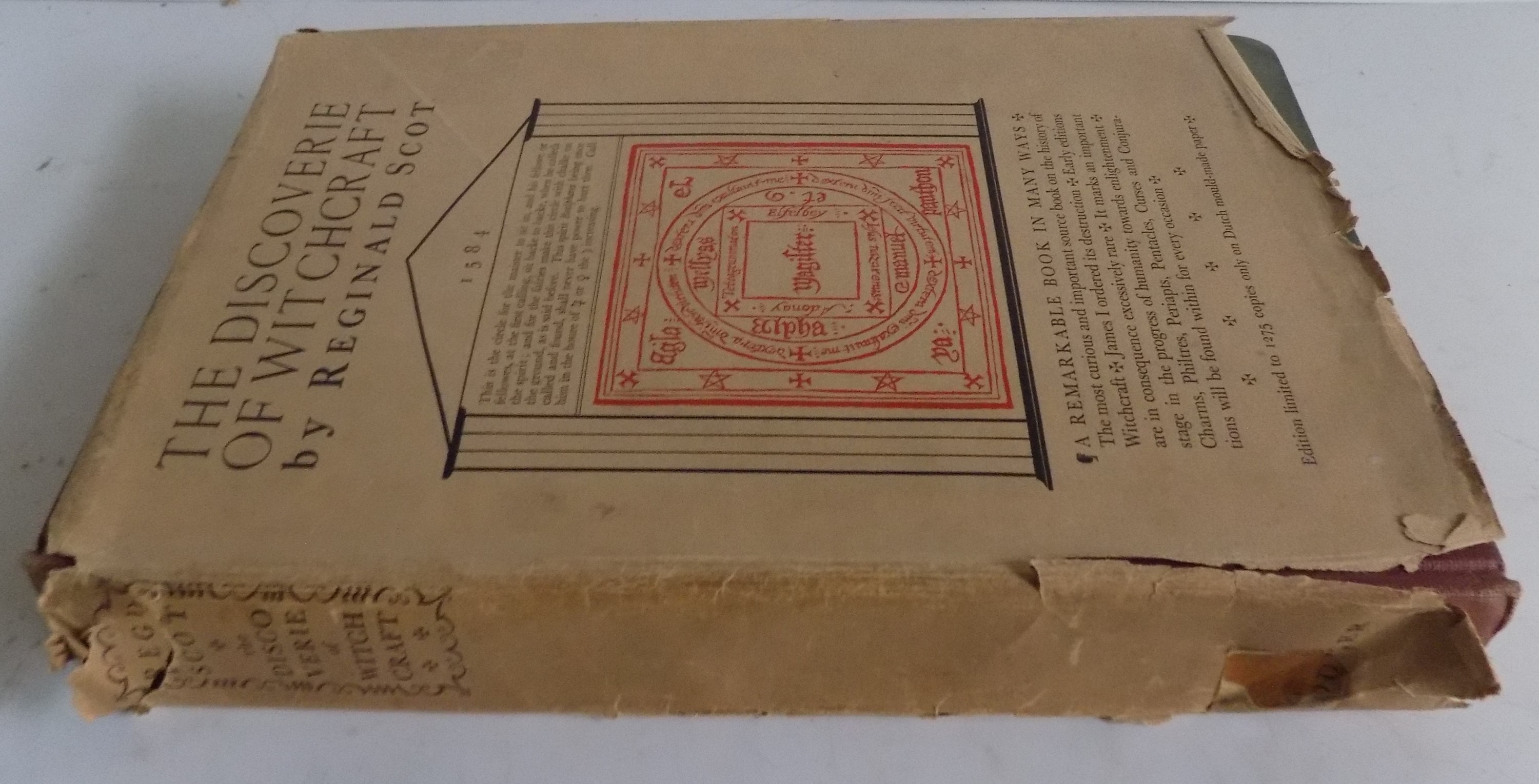 Lot 1463 - REGINALD SCOT. "The Discoverie of