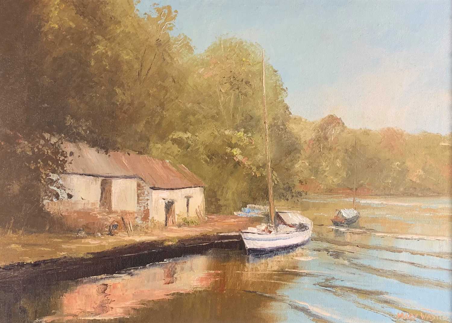 Lot 548 - Marie WASTIE (b. 1935) From Gear Bridge,