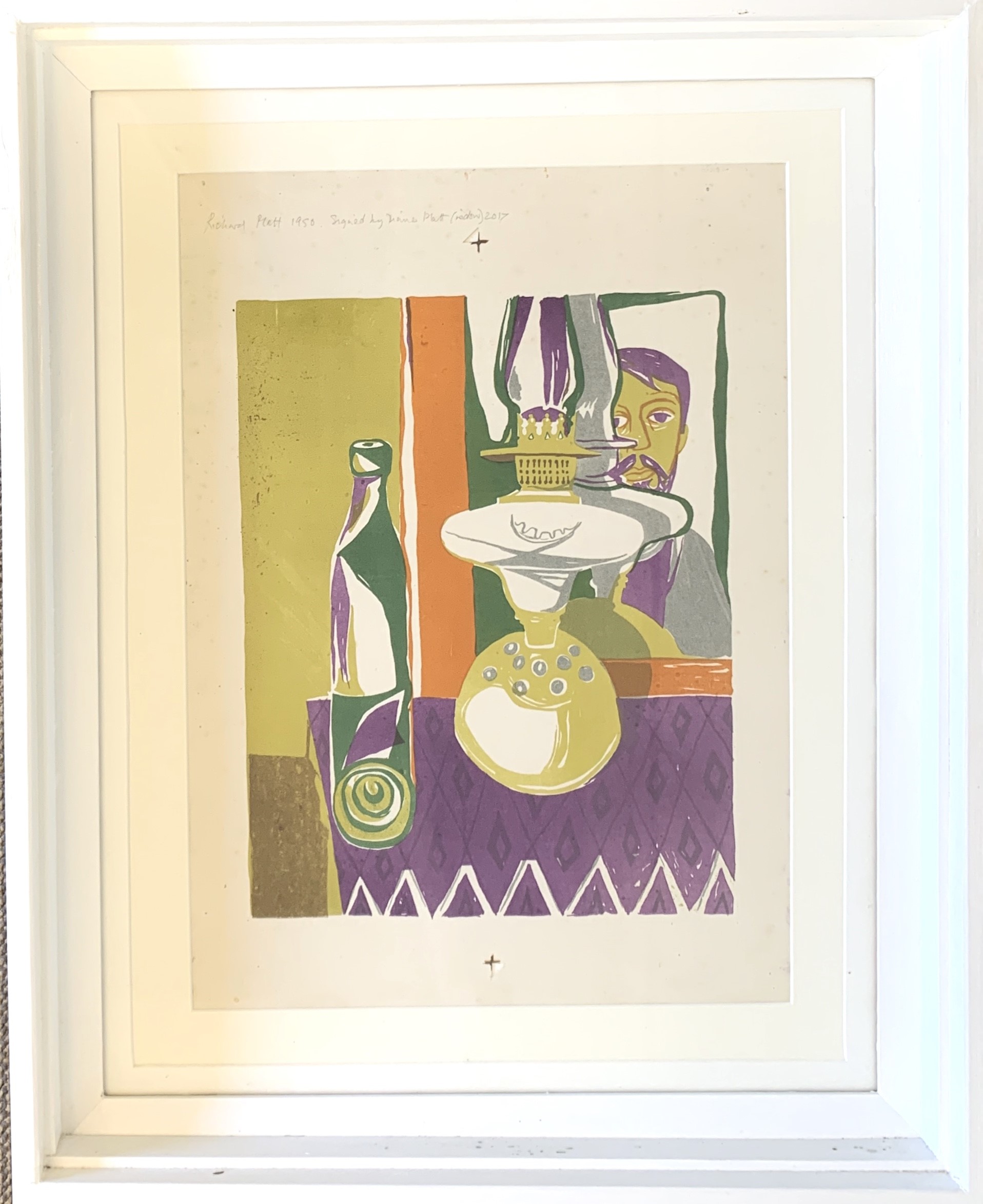 Lot 1251 - Richard PLATT (1928-2013) Myself Among