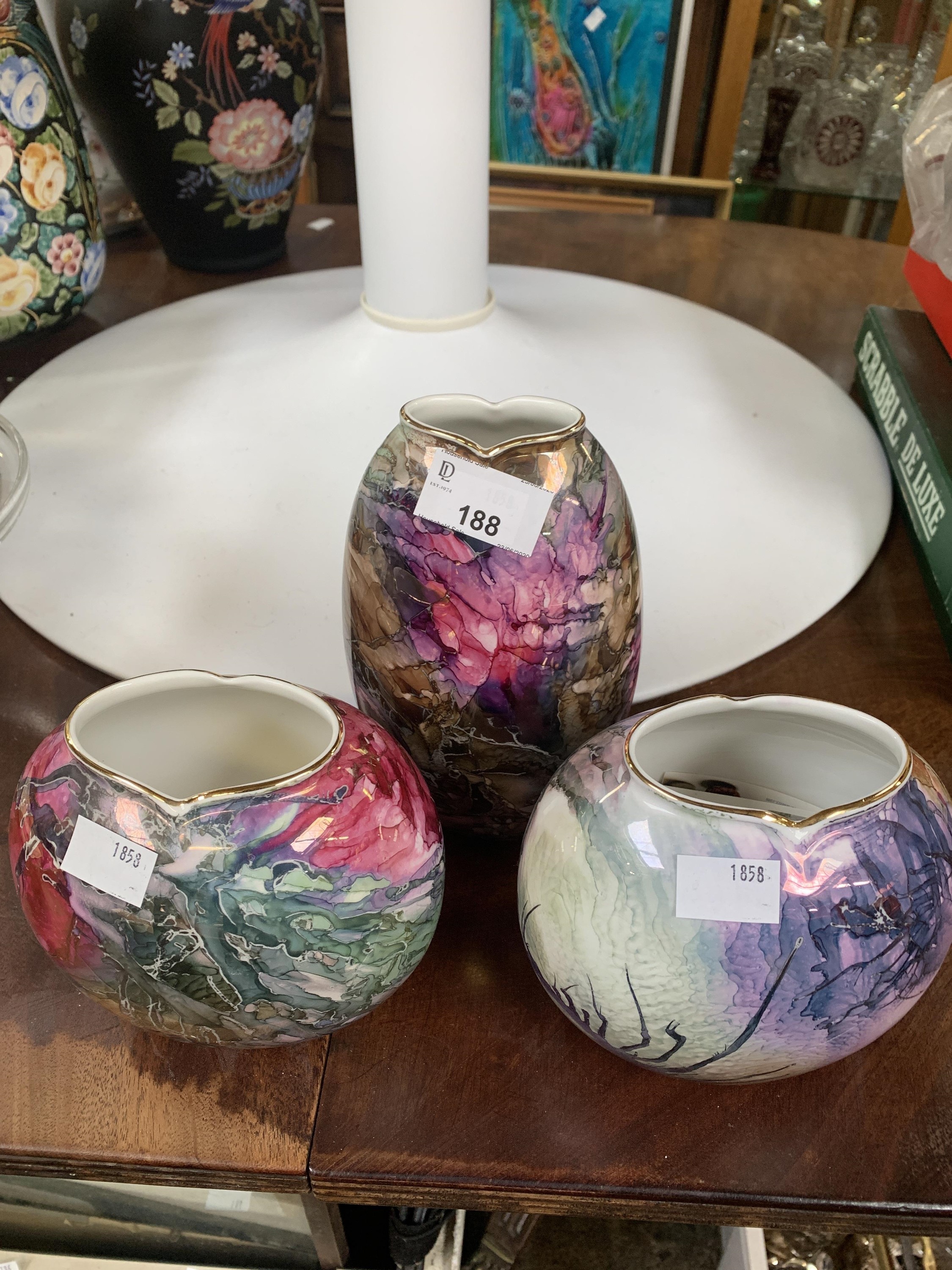 Lot 188 - Three Visions Helen Bull ceramics,
