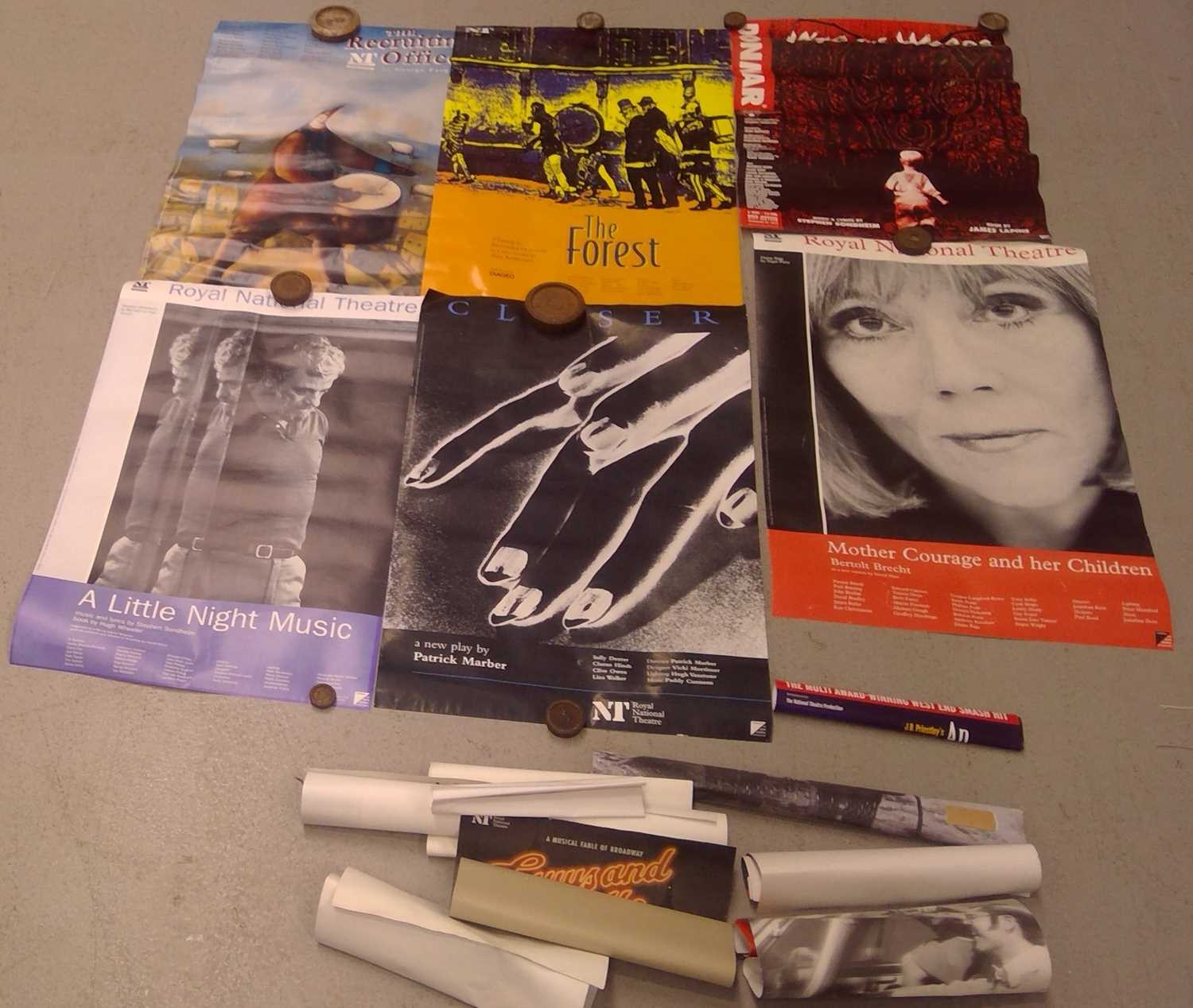 Lot 100 - National Theatre Posters.