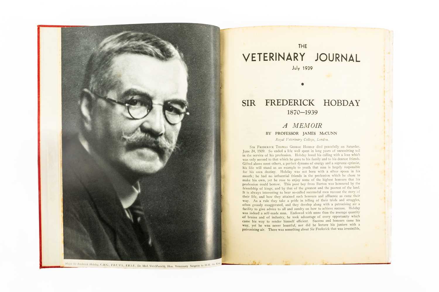 Lot 424 - Professor Sir Frederick T. G. Hobday