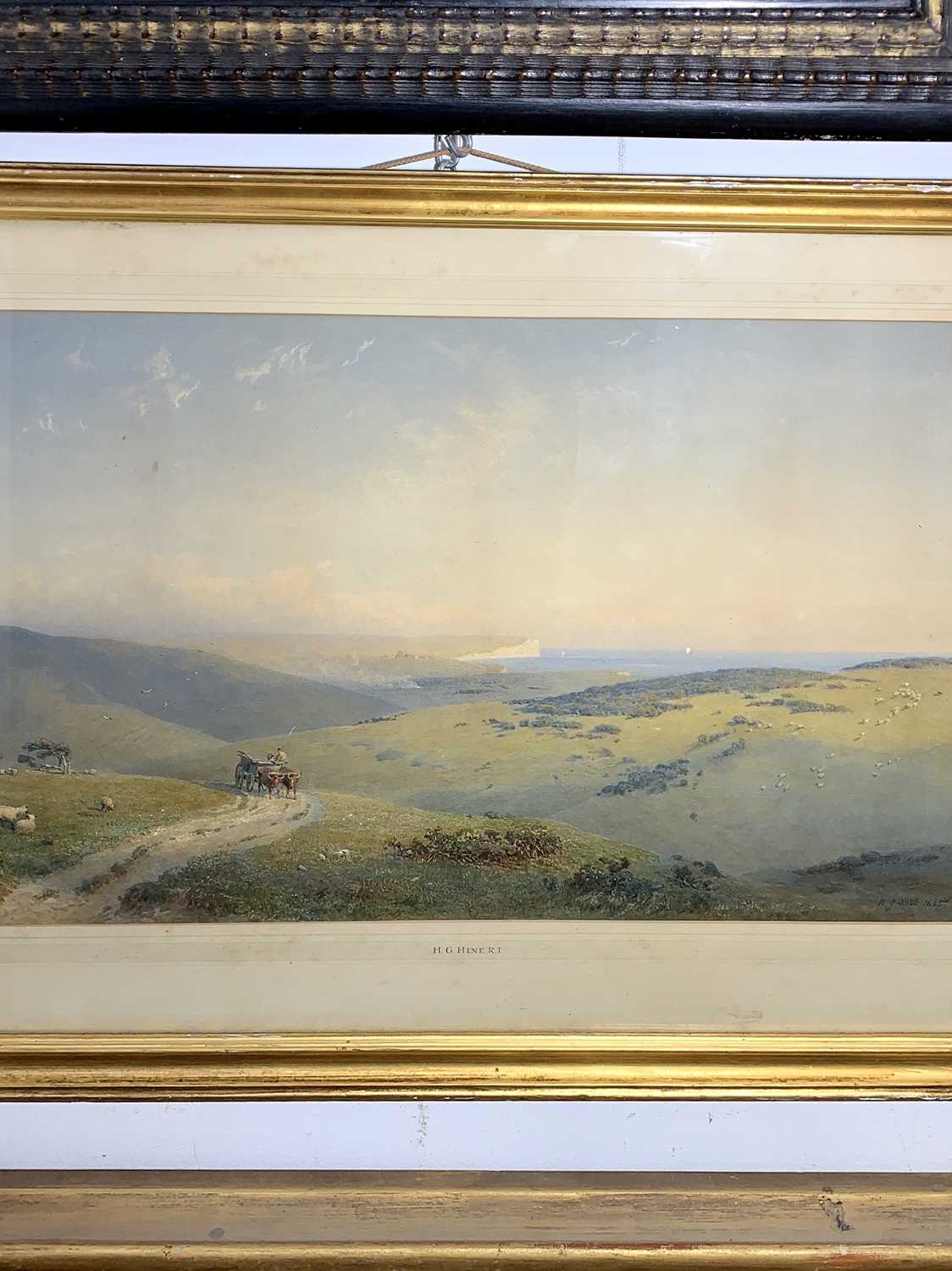 Lot 1007 - Henry George HINE (1811-1895) South Downs