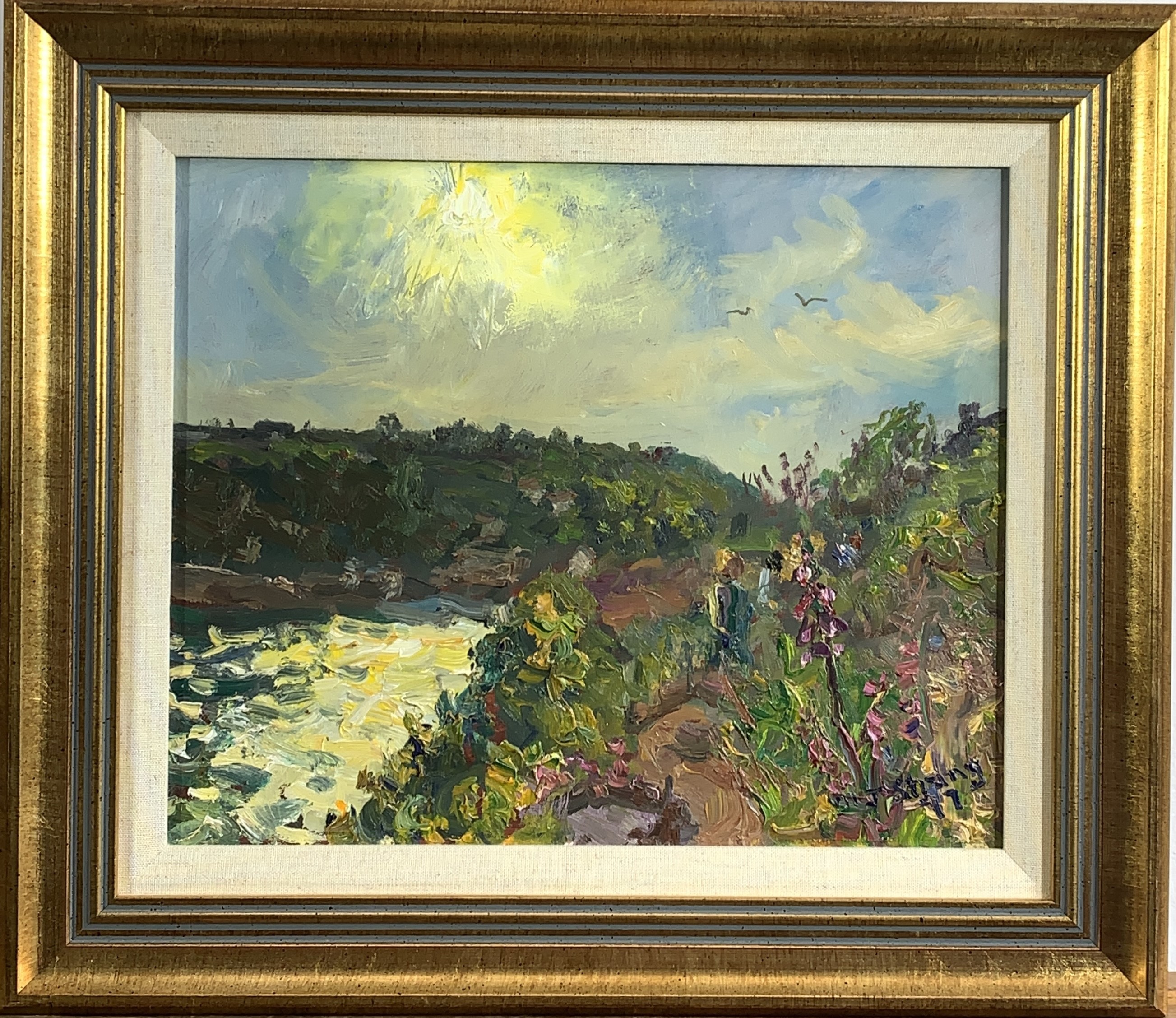 Lot 12 - Michael J. STRANG (1942) A Summers Evening