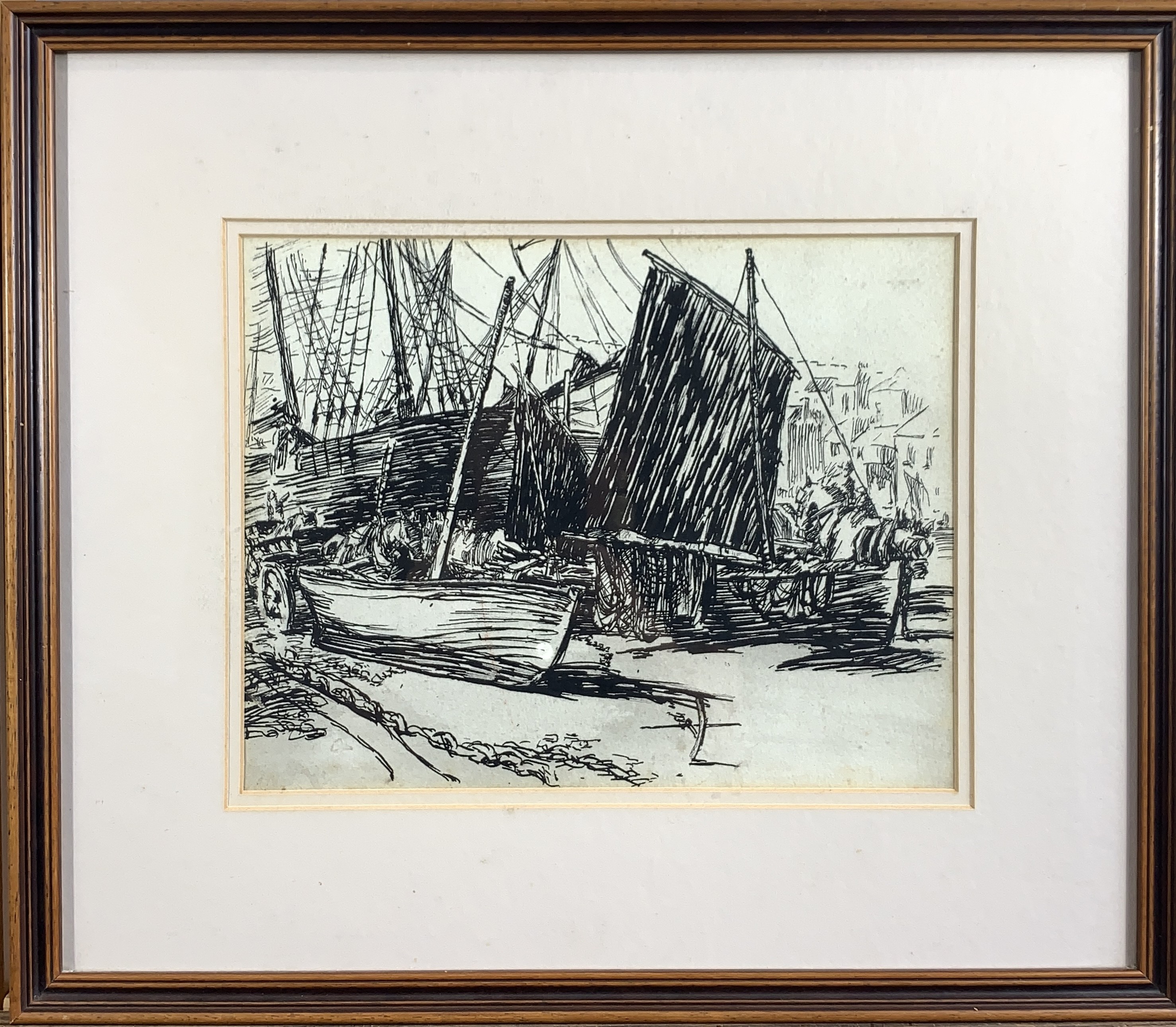 Lot 54 - Charles Walter SIMPSON (1885-1971) Unloading