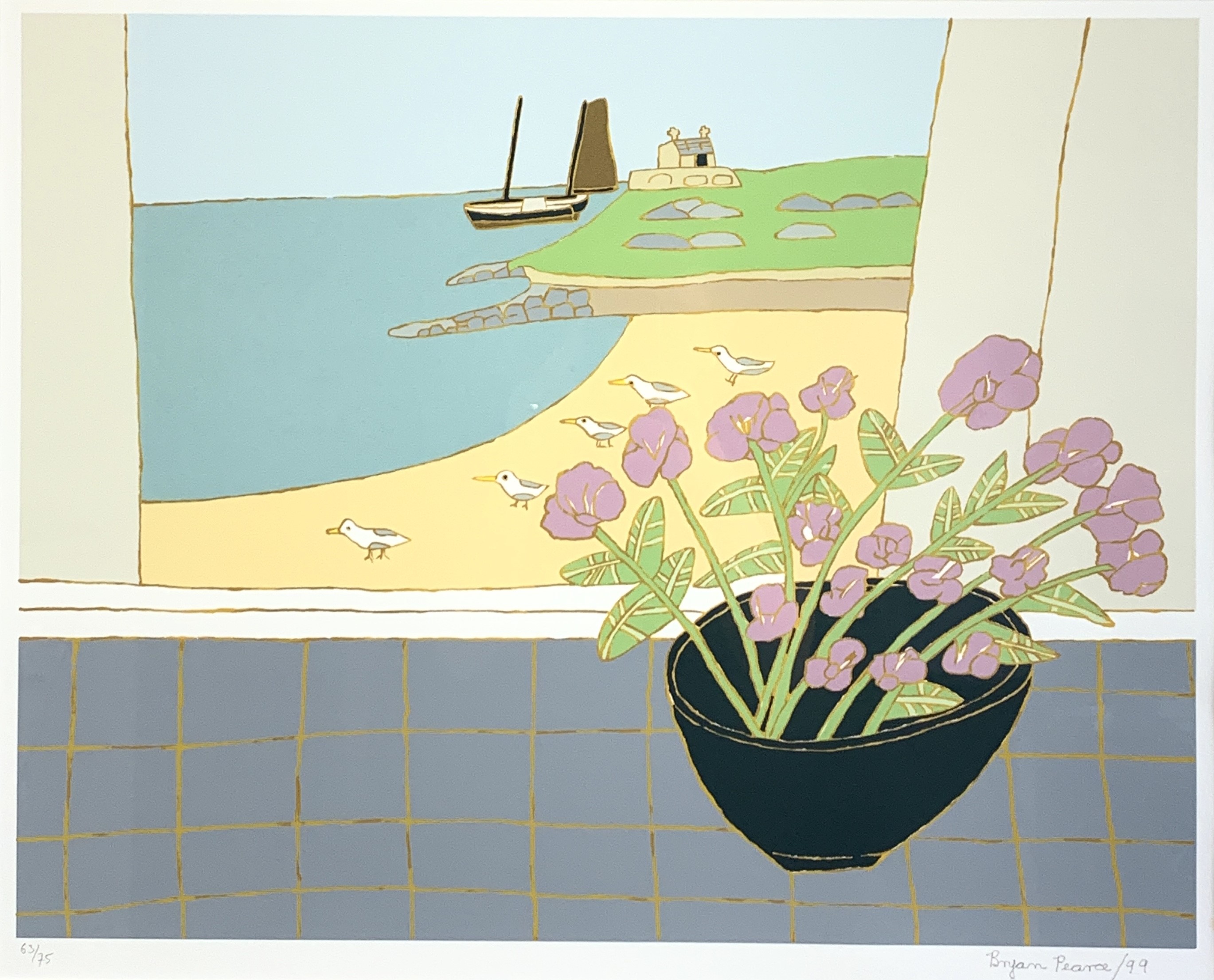 Lot 67 - Bryan PEARCE (1929-2006) View from my Window