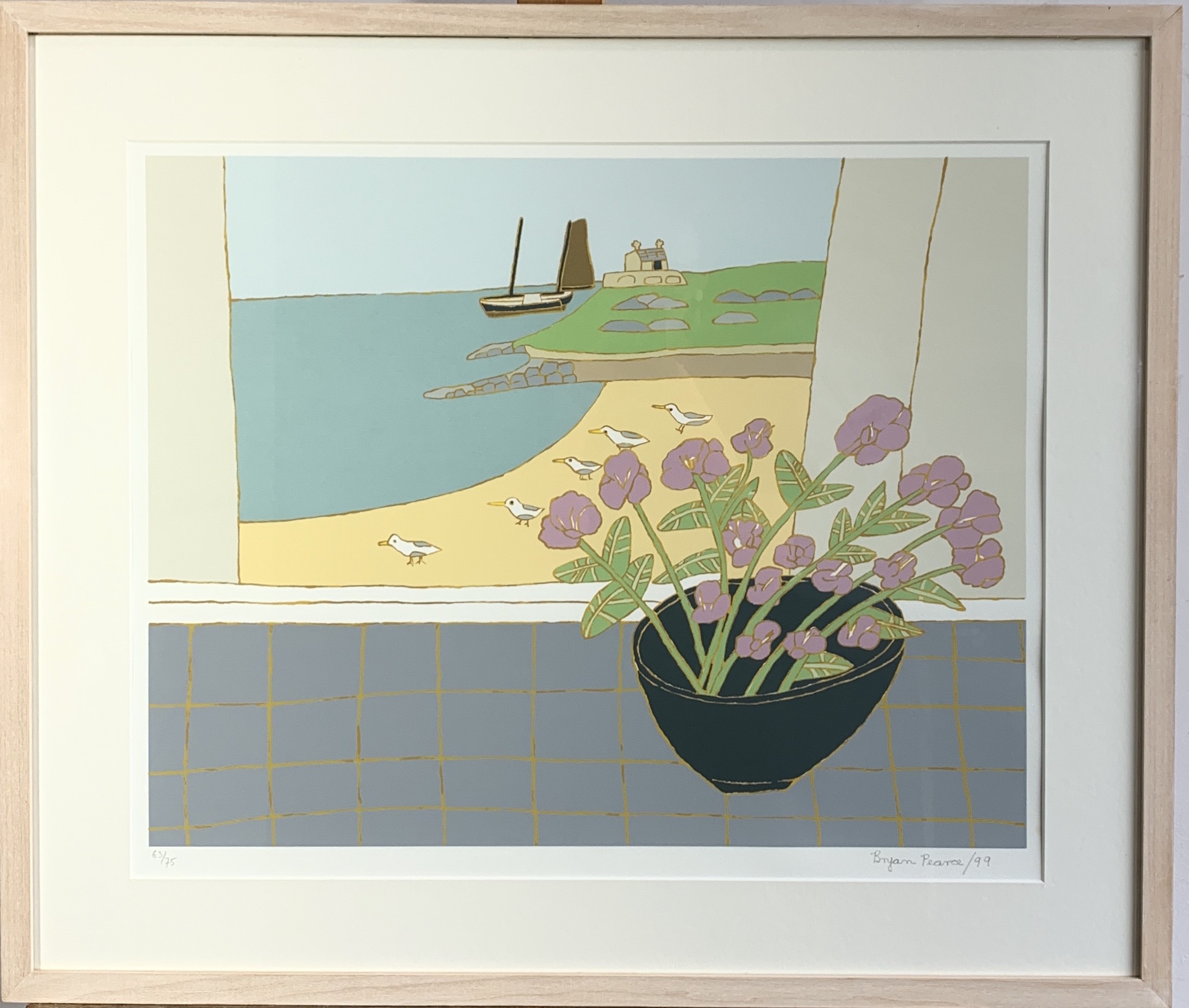 Lot 67 - Bryan PEARCE (1929-2006) View from my Window