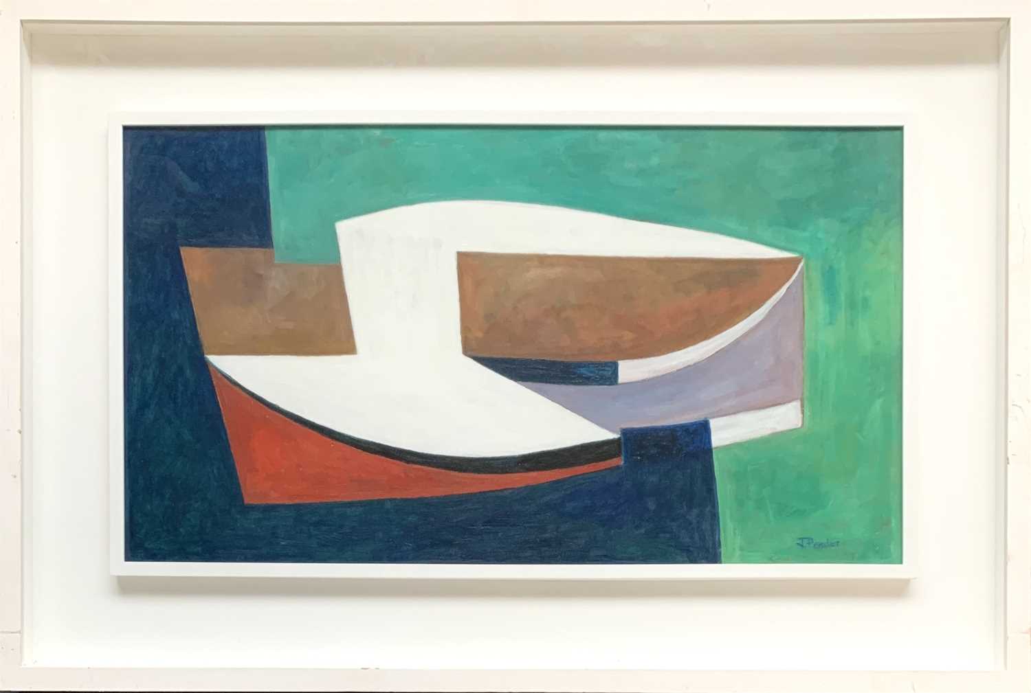 Lot 151 - Jack PENDER (1918-1998) Interlocked Oil on