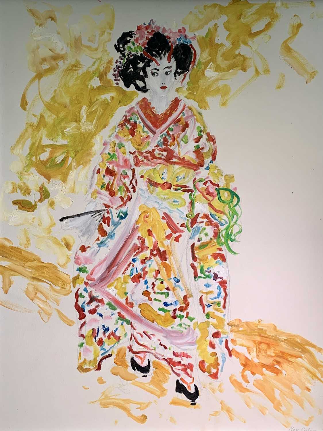 Lot 862 - Professor Sir Roy CALNE (1930) Geisha Girl