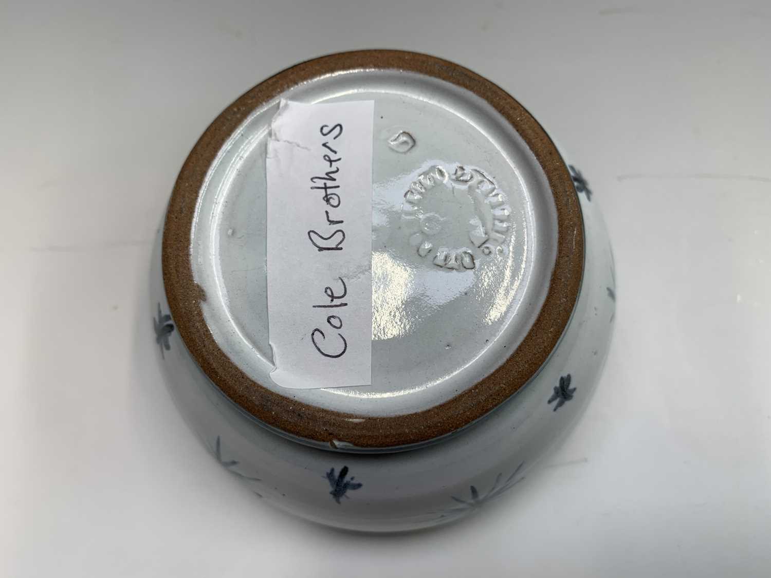 Lot 506 - COLE BROTHERS (Rye Pottery, Sussex) A small