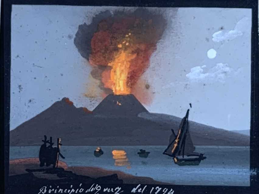 Lot 1126 - Neopolitan School The Vesuvius Eruption of