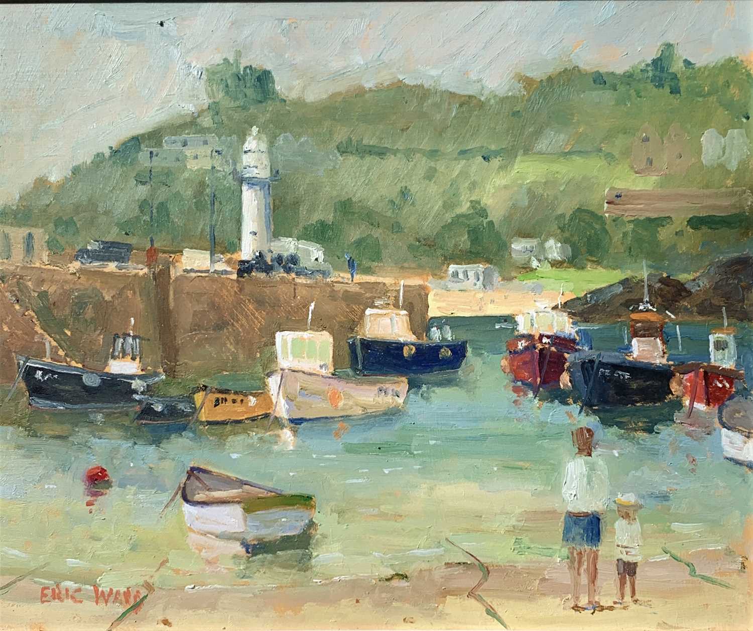 Lot 313 - Eric WARD (1945) A Sunny Morning at St Ives