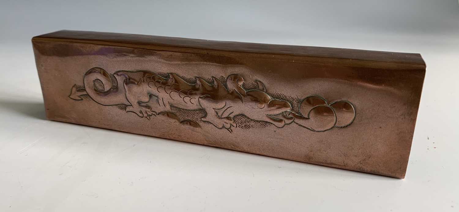 Lot 548 - An Arts and Crafts period Newlyn copper