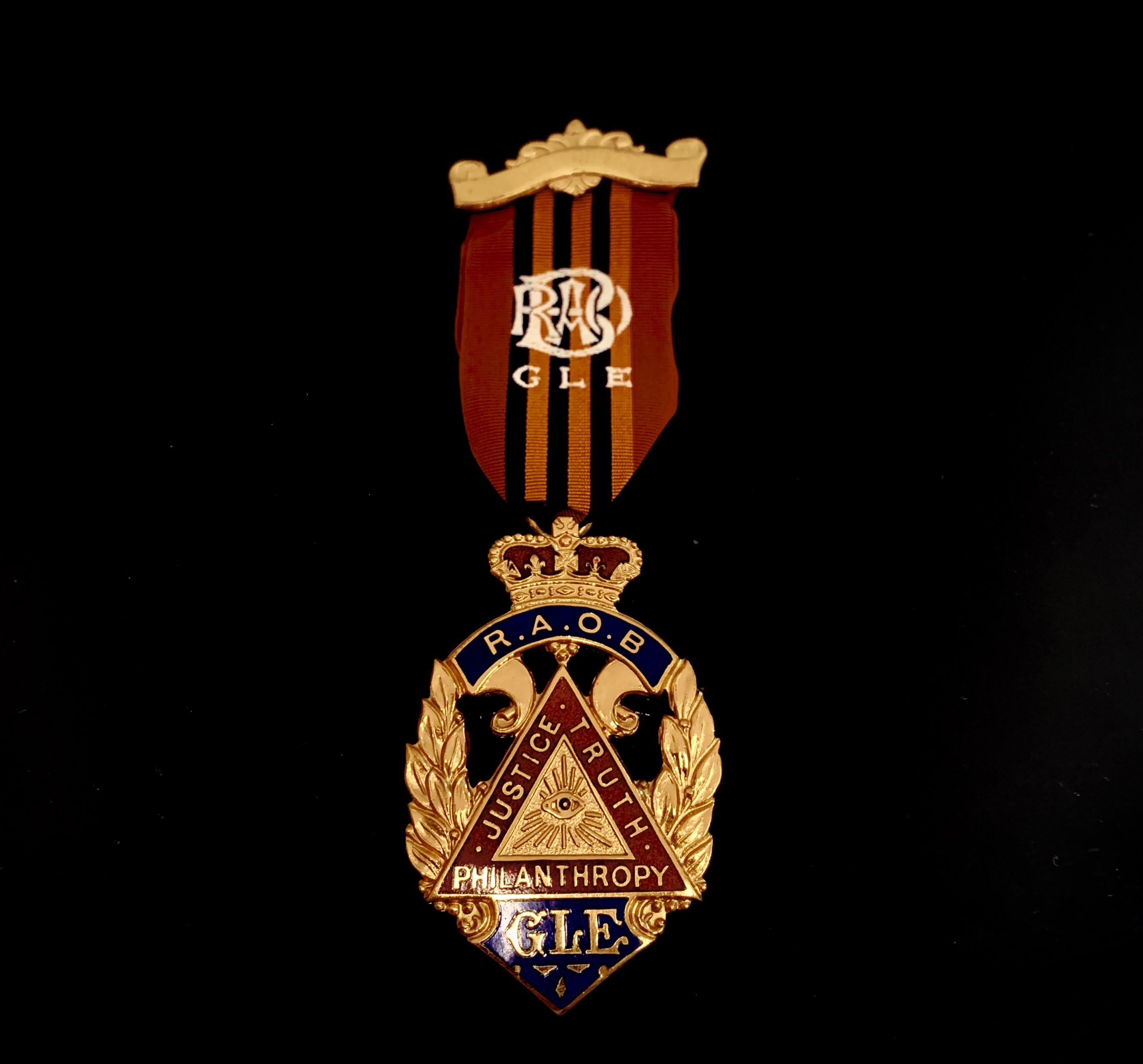 Lot 223 - RAOB Medals - group of 5 to G.Ware, 2 silver