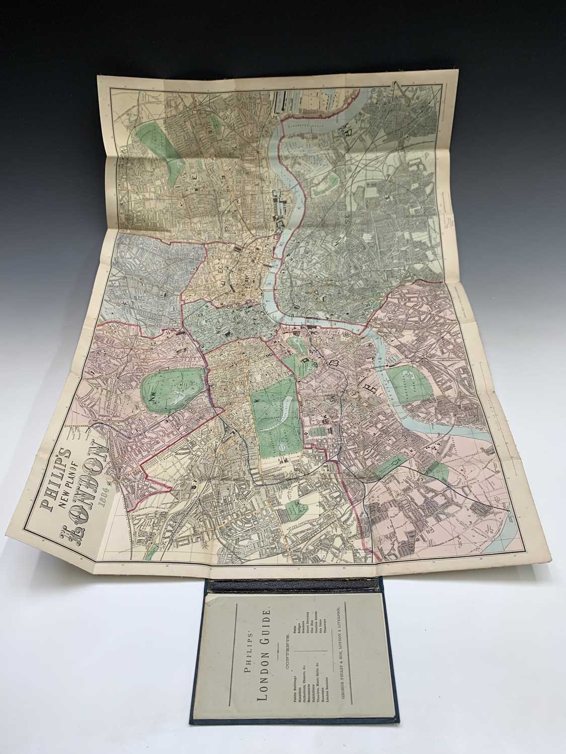 Lot 1248 - MAPS Four folding maps, including Road Map