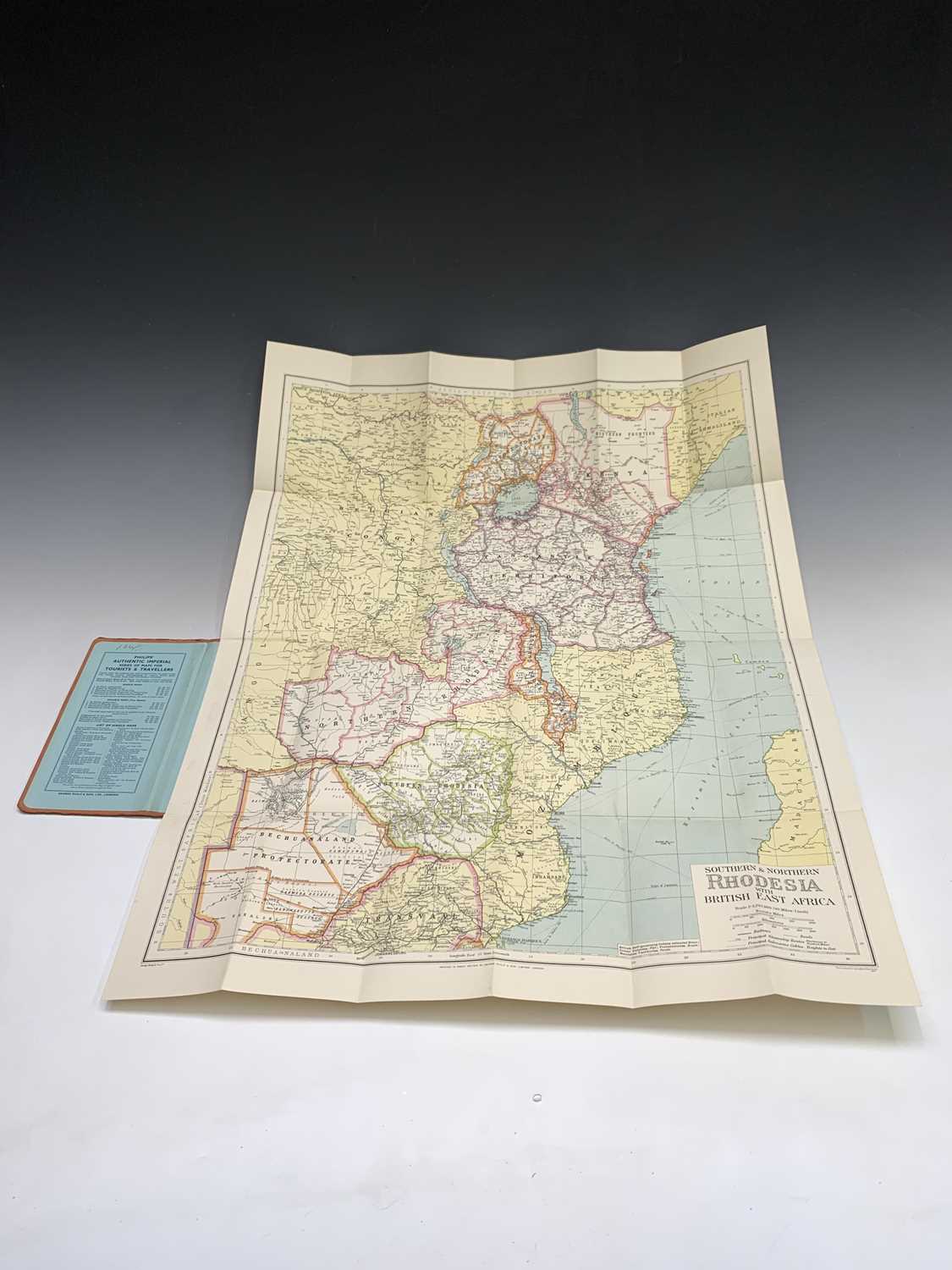 Lot 1248 - MAPS Four folding maps, including Road Map