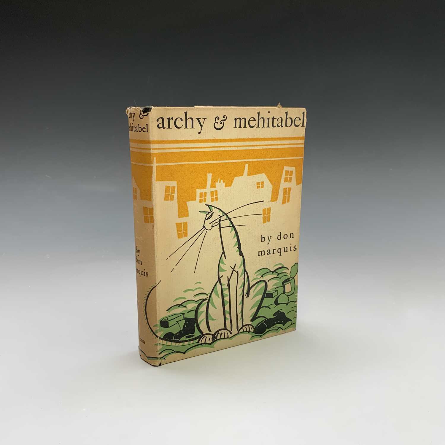 Lot 1291 - DON MARQUIS "Archy and Mehitabel". First