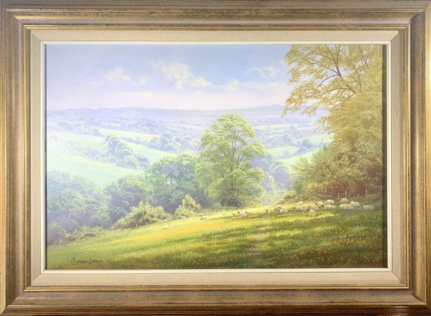 Lot 1474 - Christopher OSBORNE (b. 1947) 'Morning on