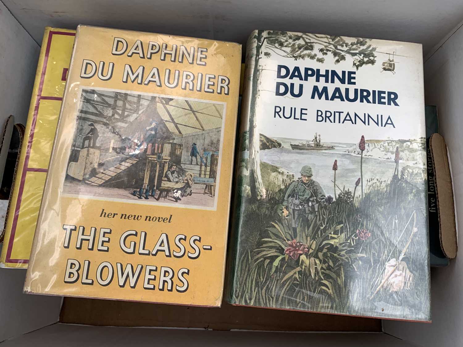 Lot 1462 - DAPHNE DE MAURIER. Some first editions. BOX