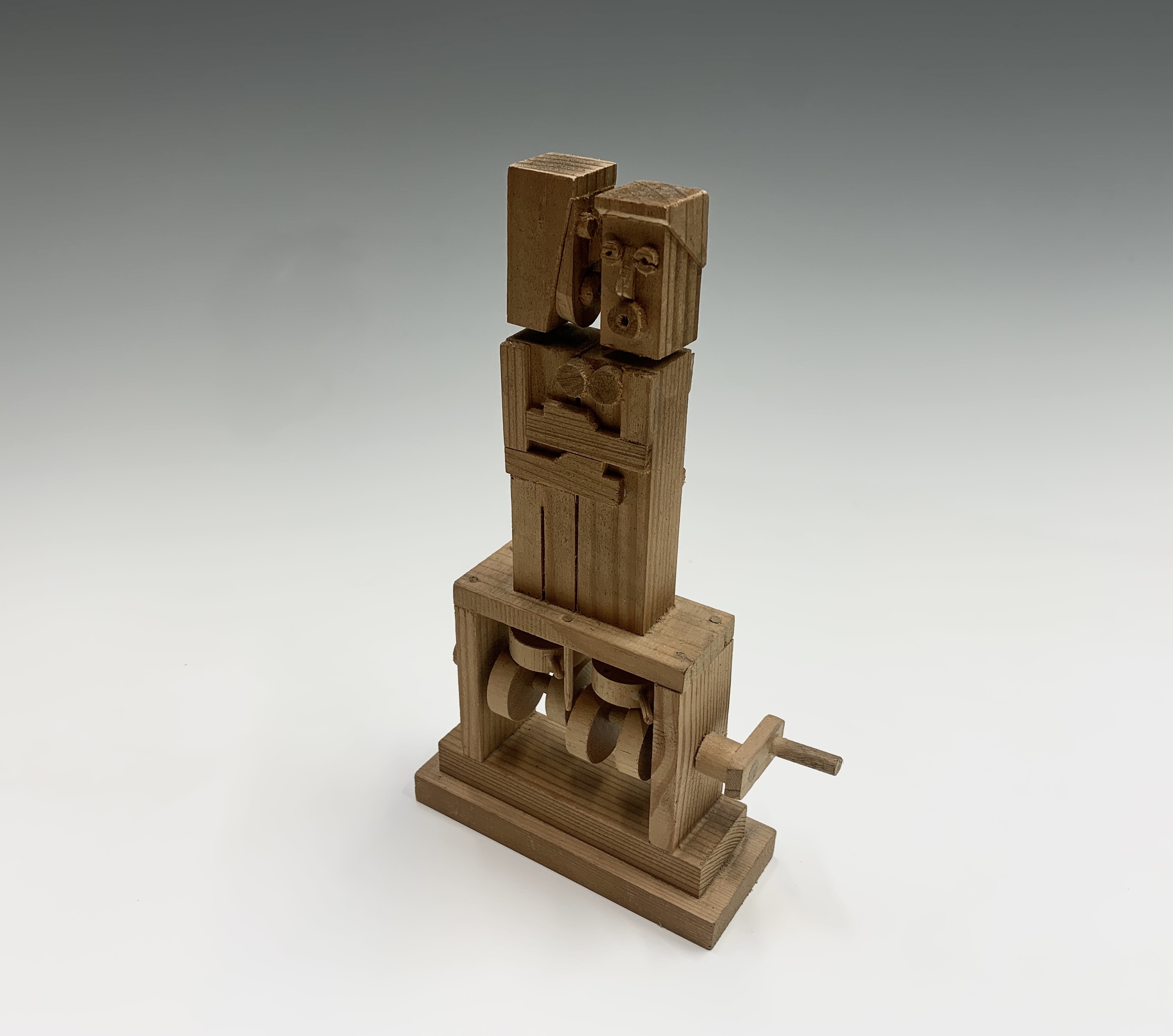 Lot 401 - Peter MARKEY (1930-2016) Embrace Wooden