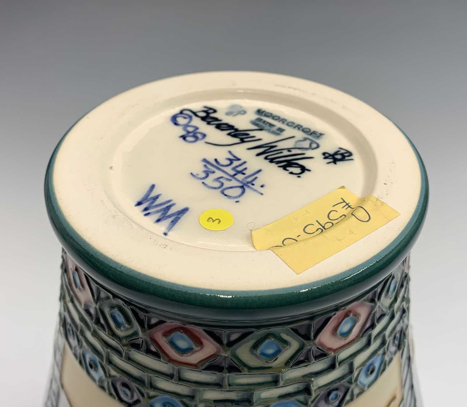 Lot 818 - A Moorcroft 'Meknes' pattern vase, designed