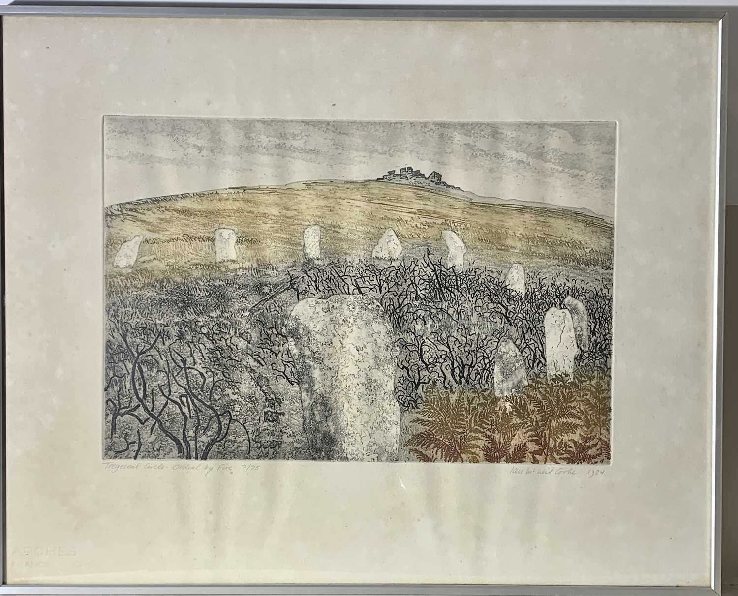 Lot 9 - Ted DYER (1940) Still life with copper kettle