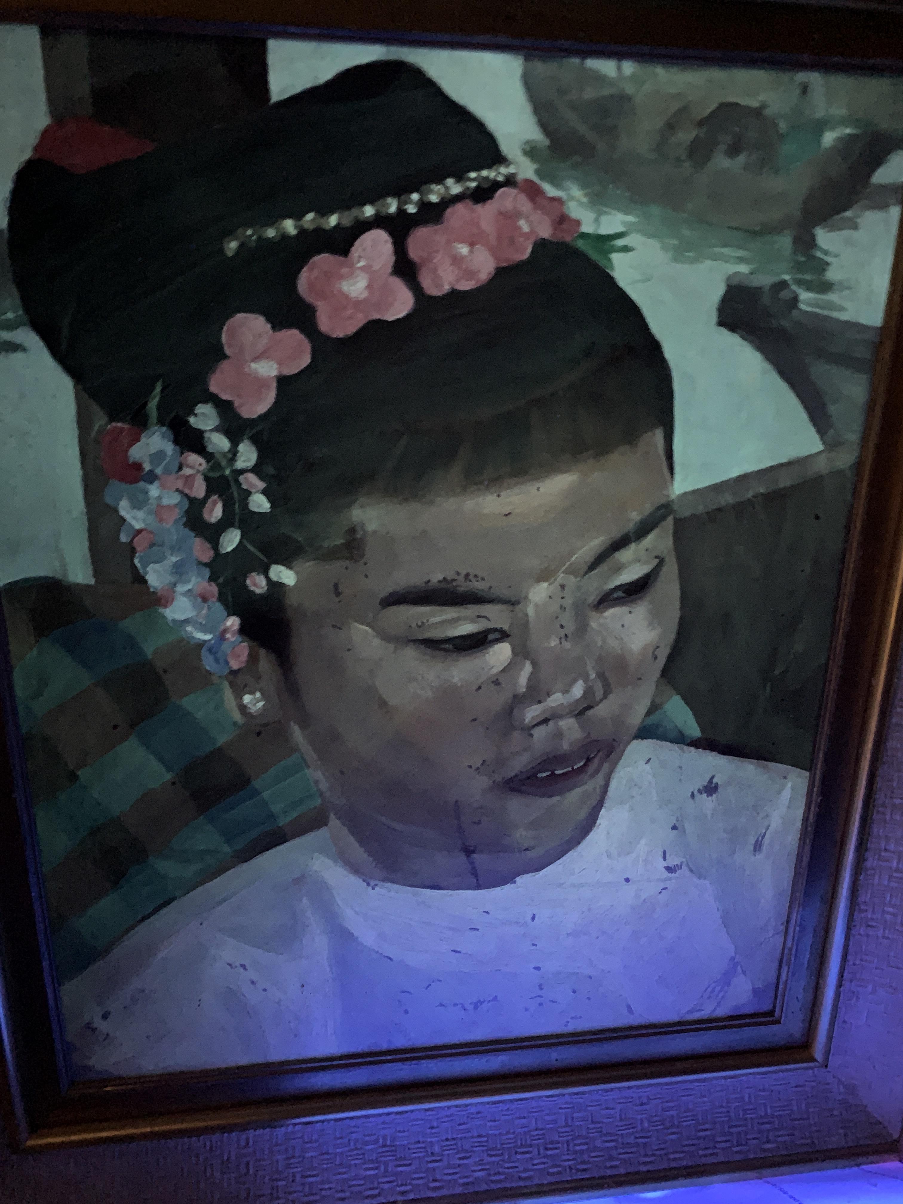 Lot 194 - Dod PROCTER (1891-1972) Burmese Girl Oil on