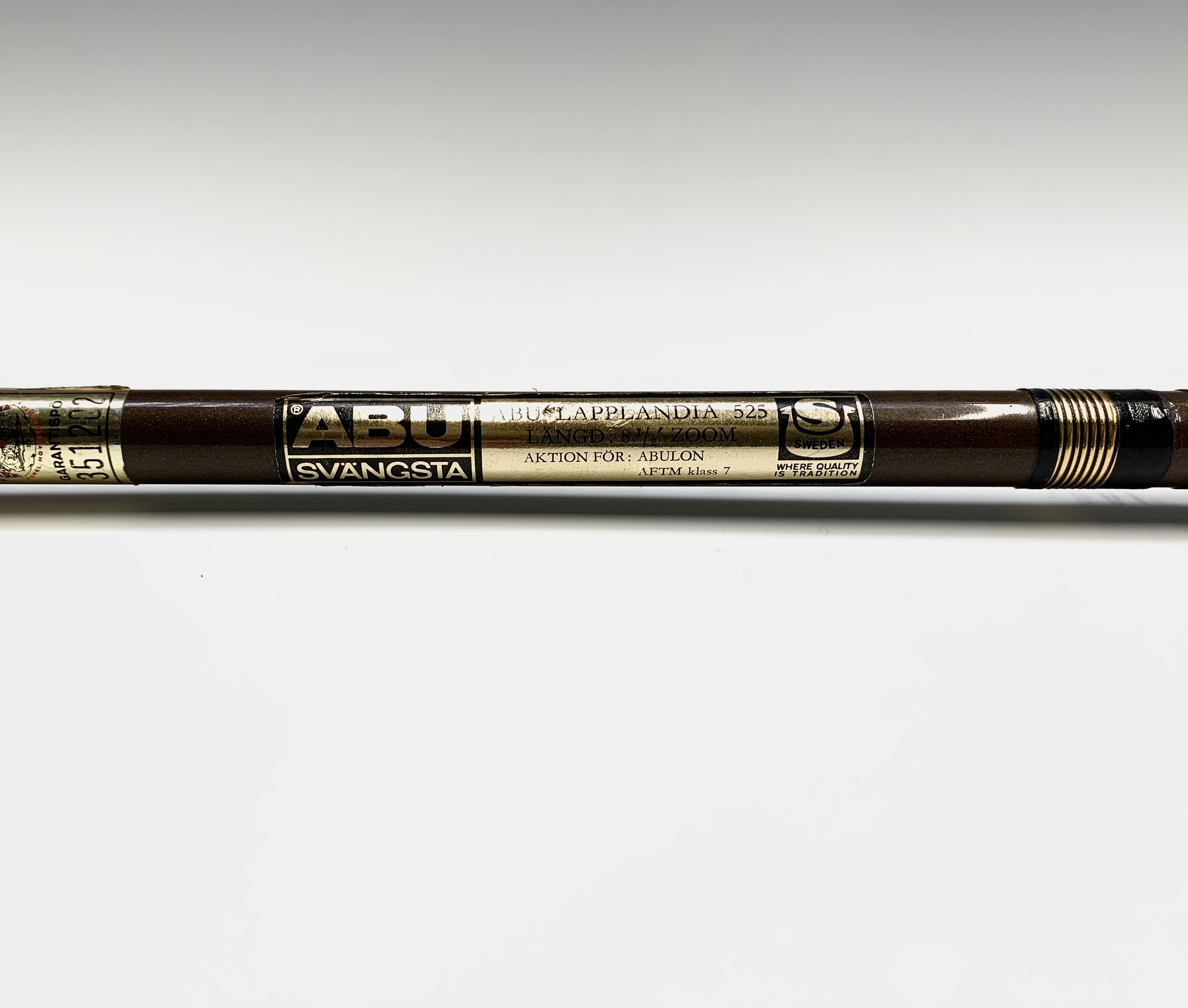 Lot 19 - Two Abu fishing rods, Lapplandia 525 and