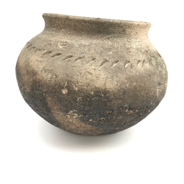 Lot 510 - Bronze Age Pot, Alex Wright, Ex Graham