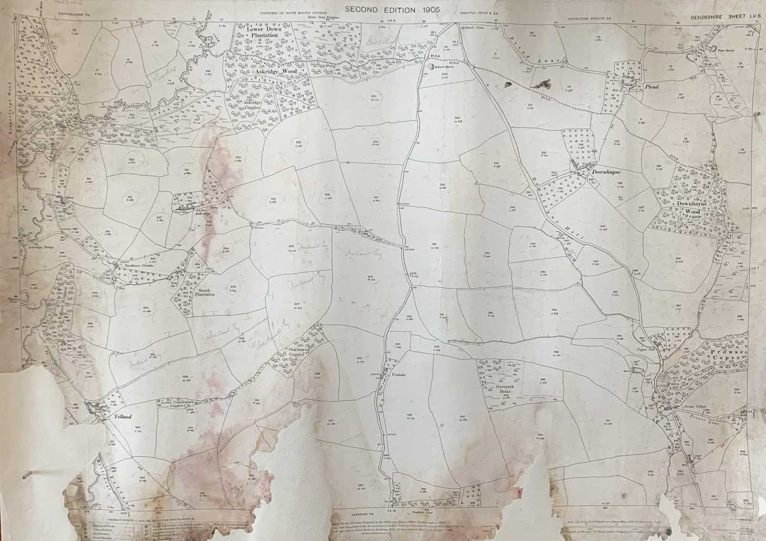 Lot 1506 - Maps - A quantity of second edition 25"