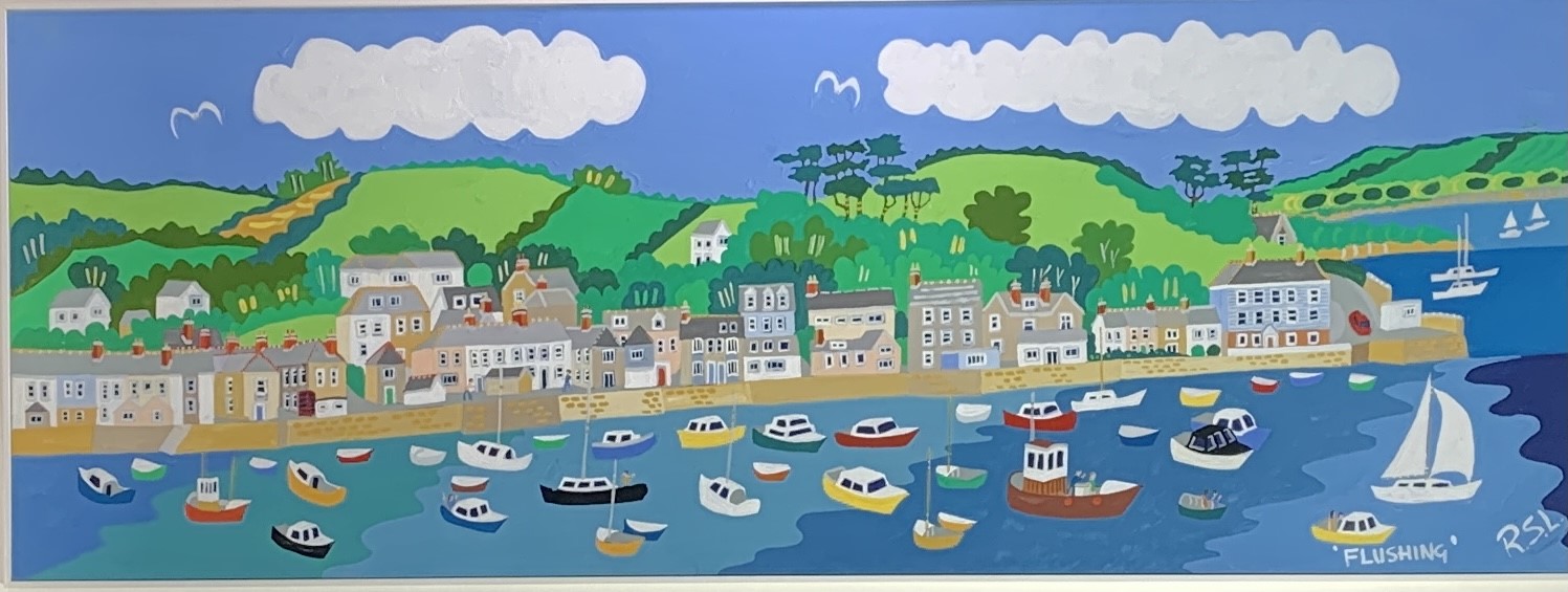 Lot 209 - Richard Sidney LODEY (1950) Flushing Acrylic