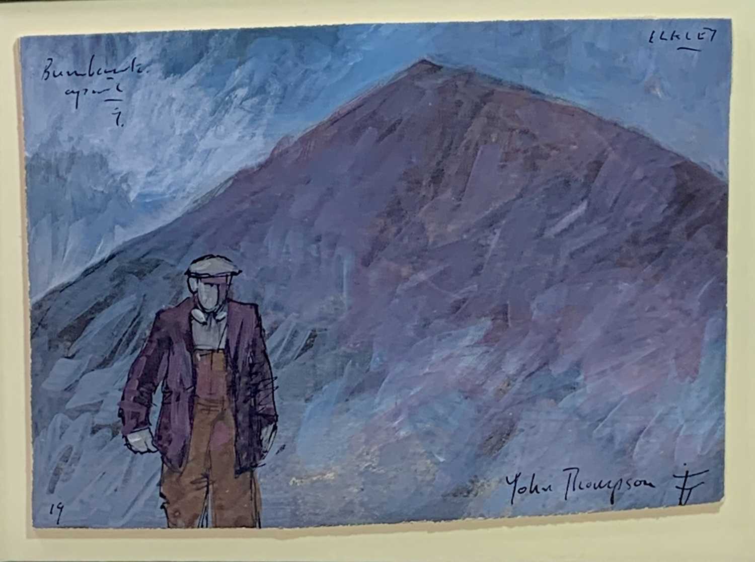 Lot 750 - John THOMPSON (1924-2011) Ilkley Mixed media
