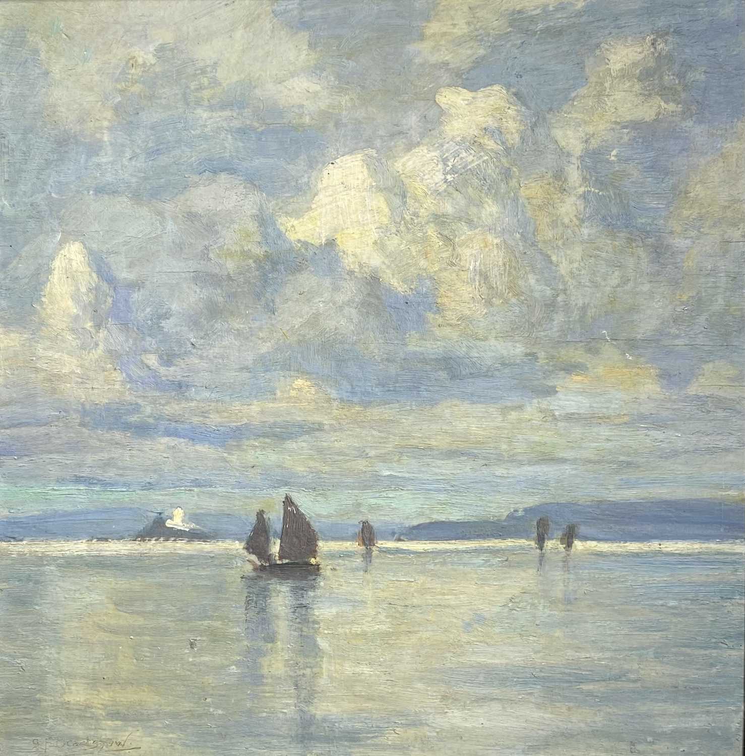 Lot 246 - George Fagan BRADSHAW (1887-1960) Sailing in
