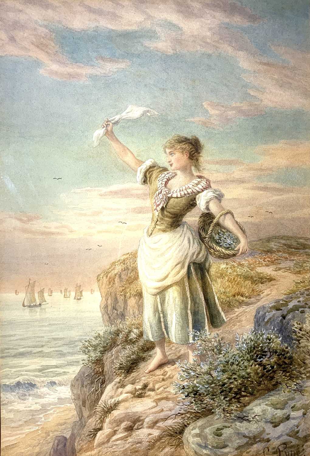 Lot 1486 - C. PINE Sailors Farewell Victorian