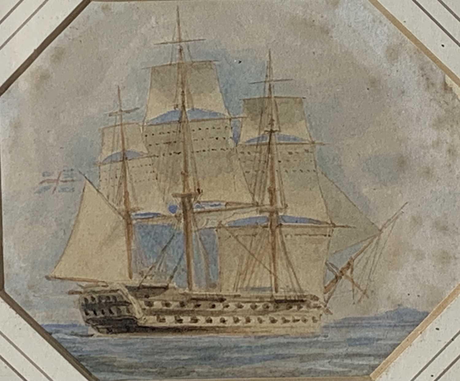 Lot 647 - Joseph Sparkhall RUNDLE (1815-1880) H.M.S.