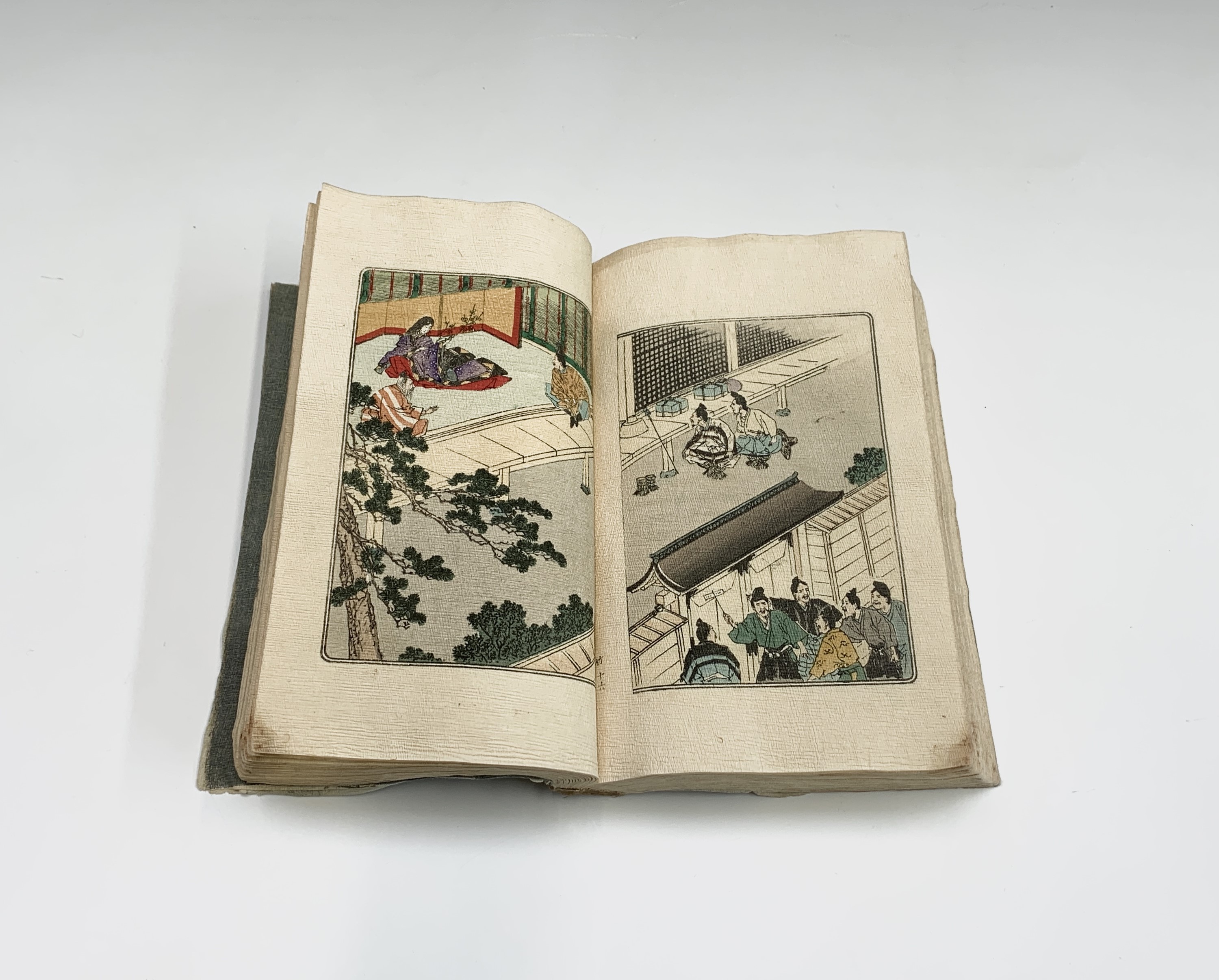 Lot 201 - A Japanese woodblock book entitled 'A