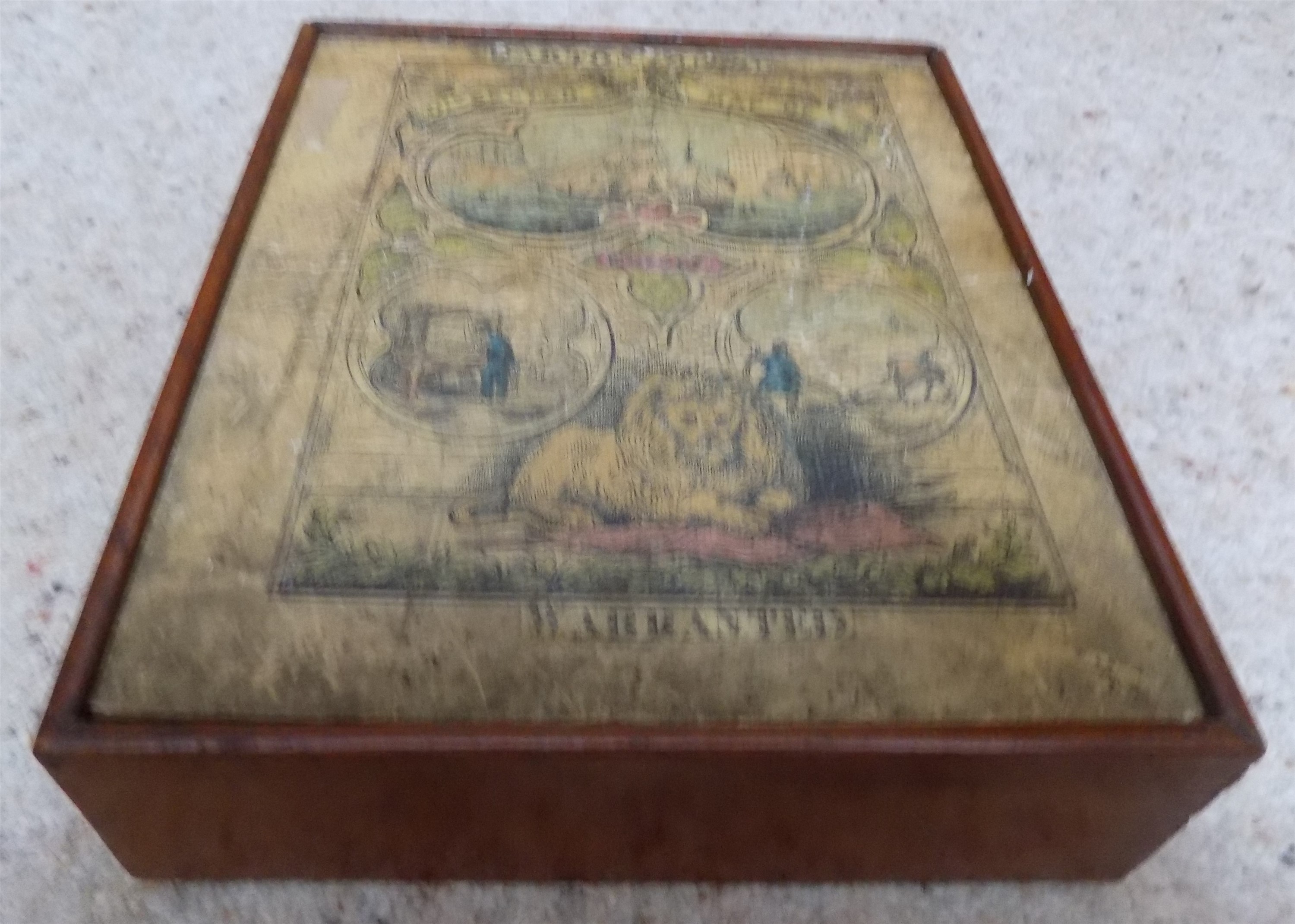 Lot 284 - JIGSAW MAP. 'Dissected Map of Europe.' hand