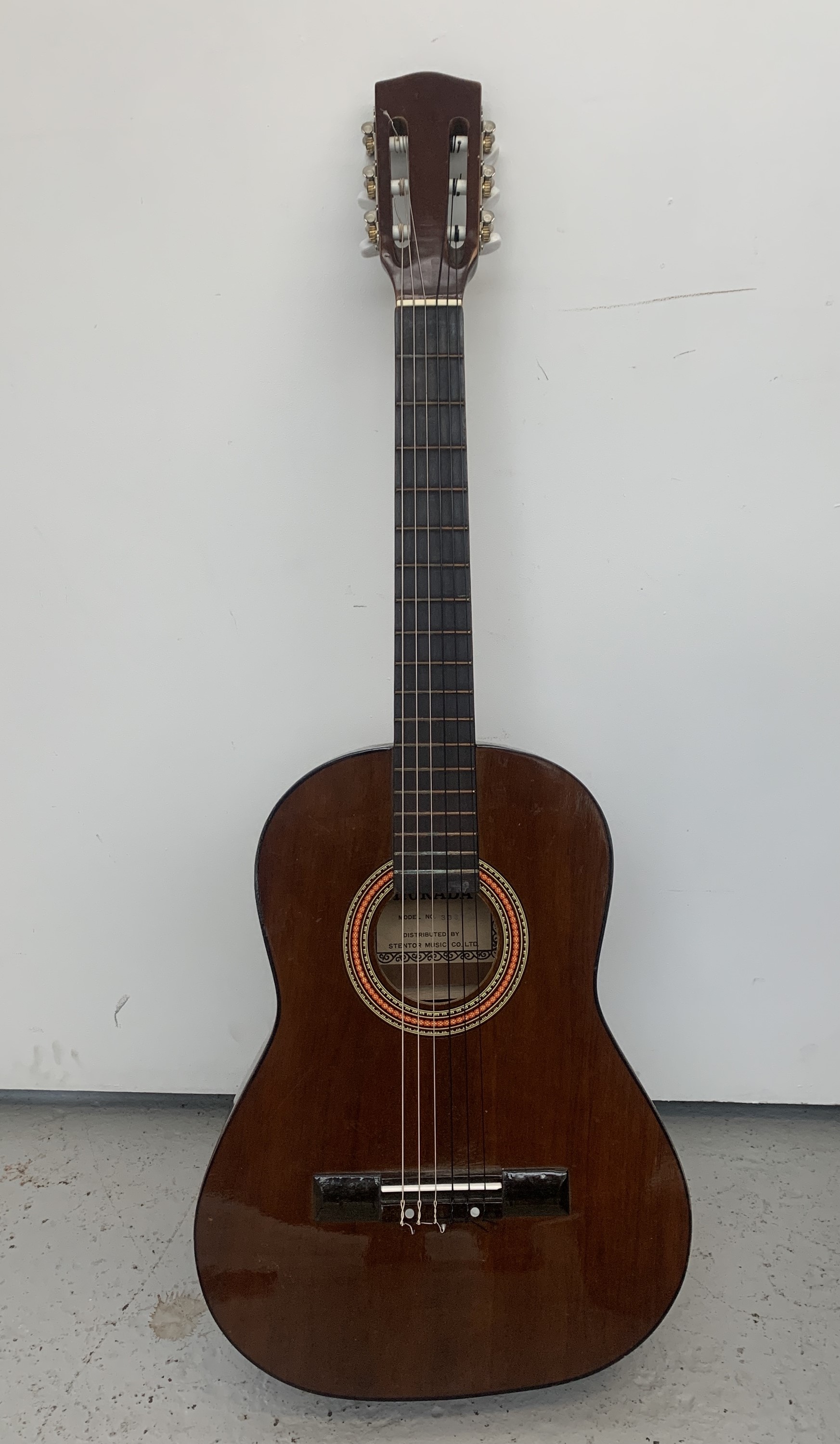 Lot 434 - A Hokada six string guitar, model number