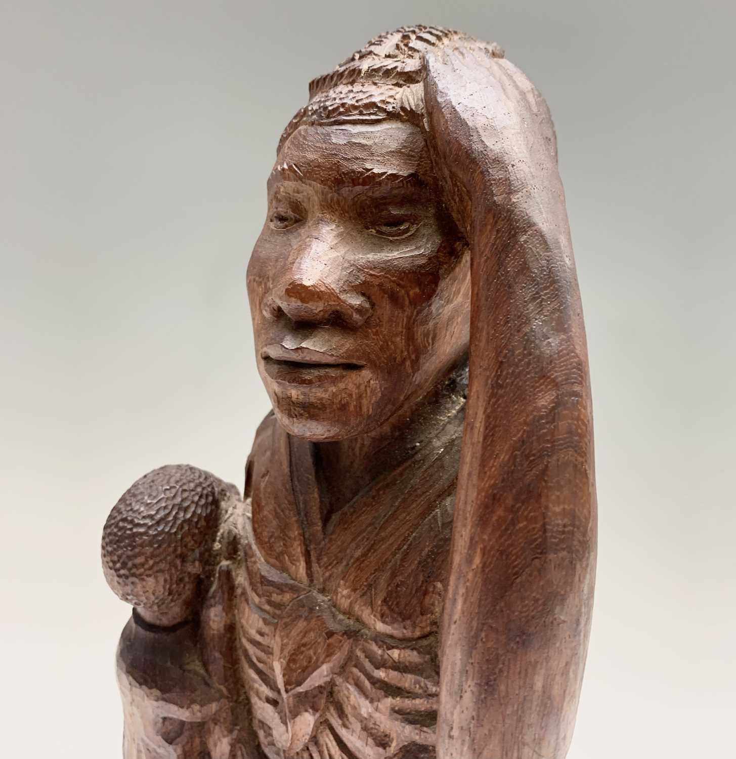 Lot 452 - A Zimbabwe carving by Francis Chingono 39cm