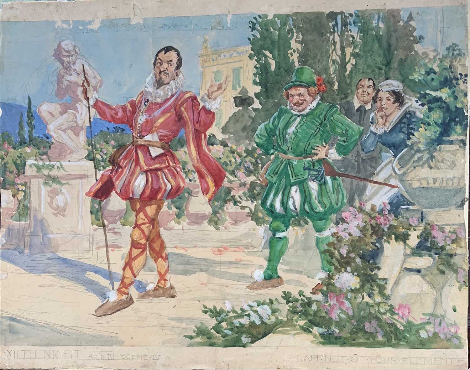 Lot 1480 - Henry J Haley (attrib.) 'I am not of your