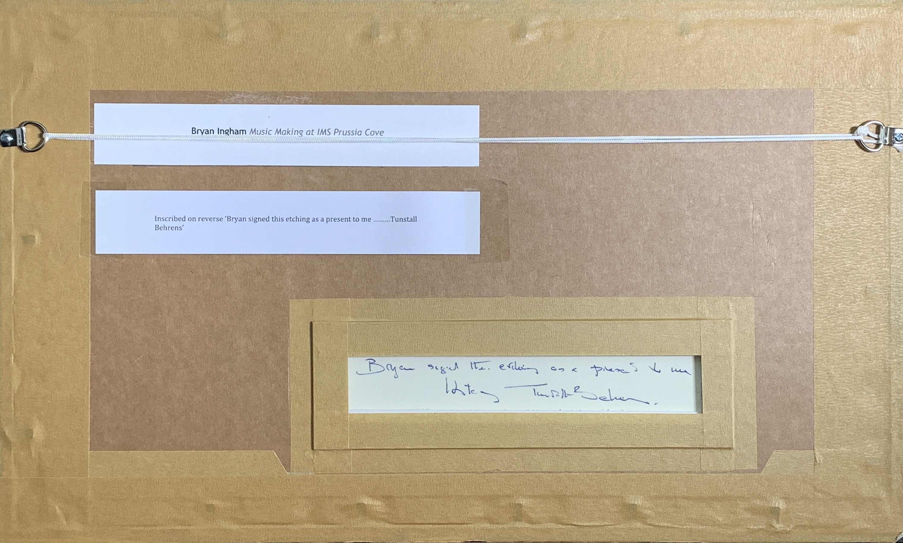 Lot 148 - Bryan INGHAM (1936-1997) Music Making at IMS