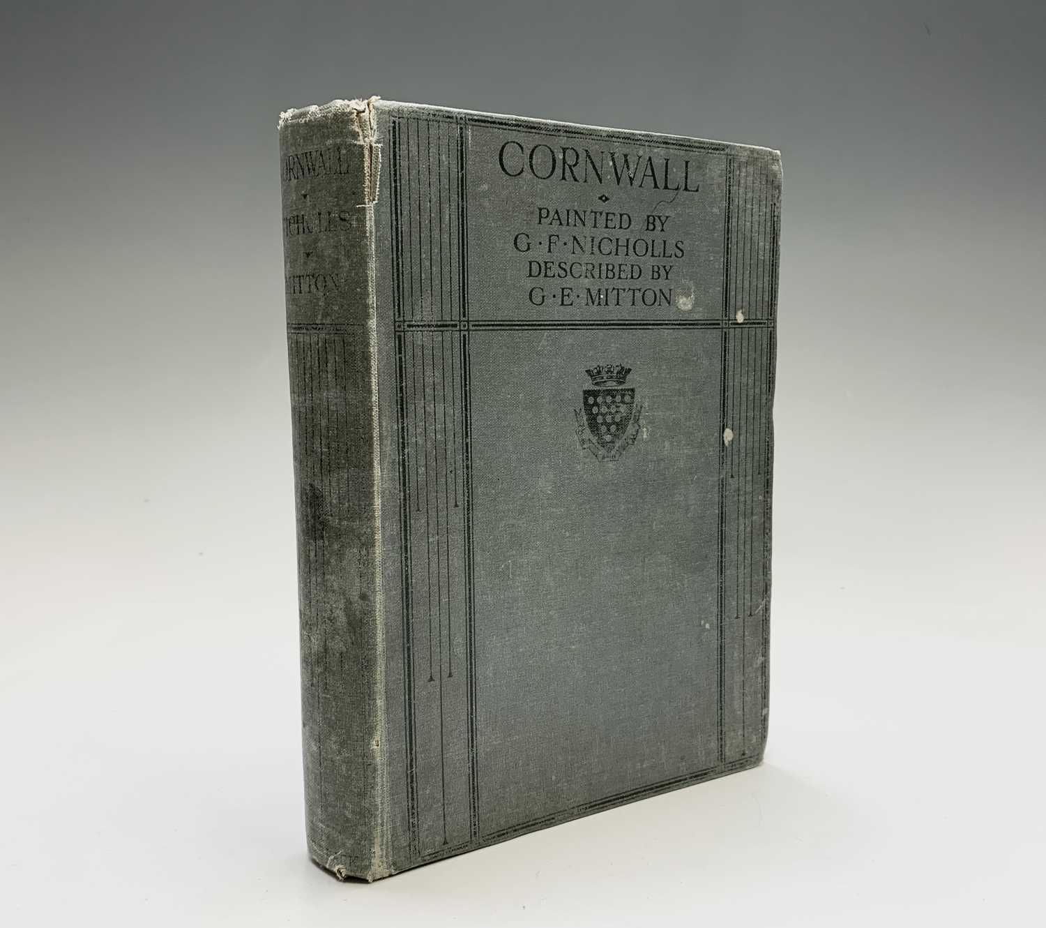 Lot 1302 - Cornwall The book by G E Mitton illustrated